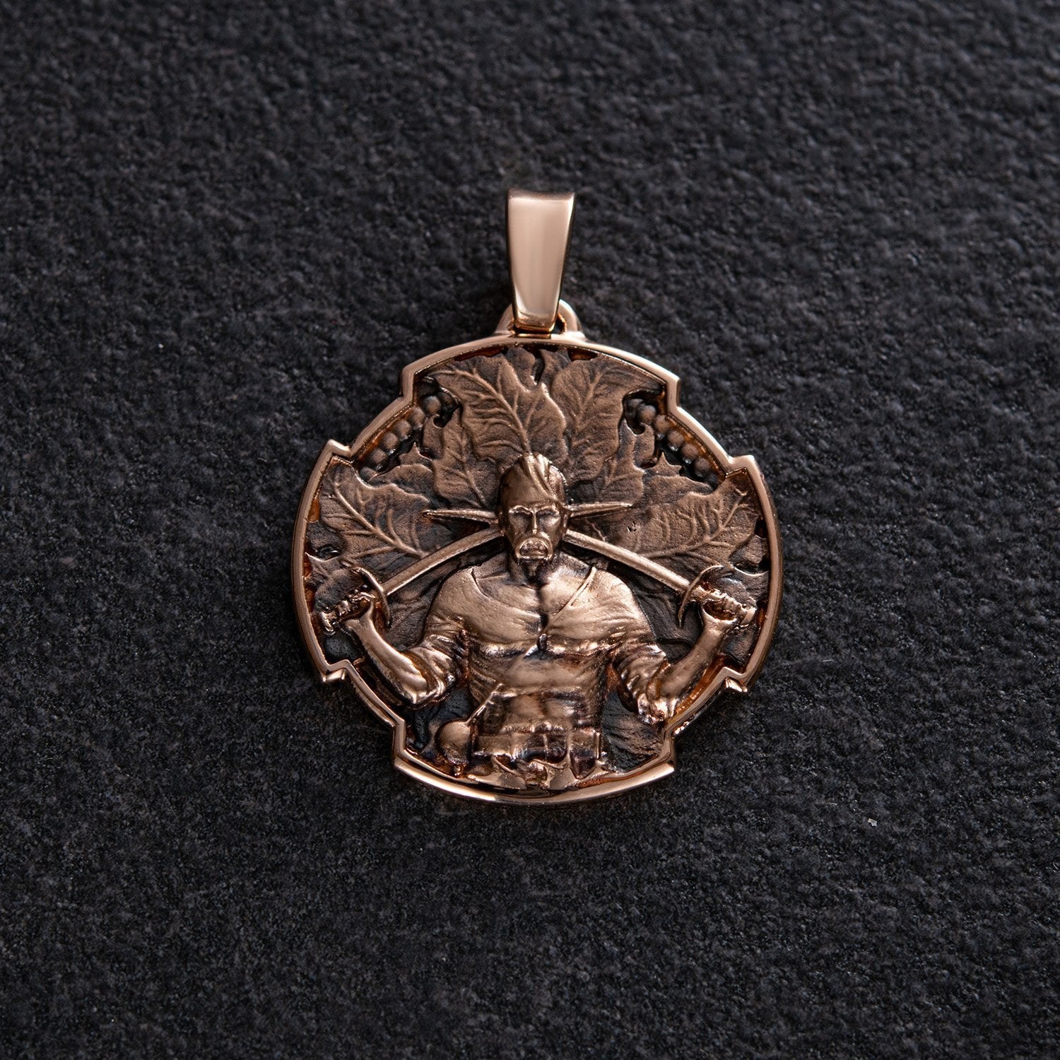 Pendant "Ukrainian Cossack. Prayer to the Holy Mother of God" – Oniks ...